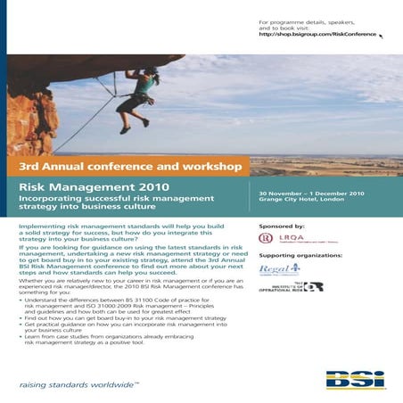 Risk Management Brochure | PDF