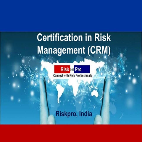 Risk Management Certification | PDF