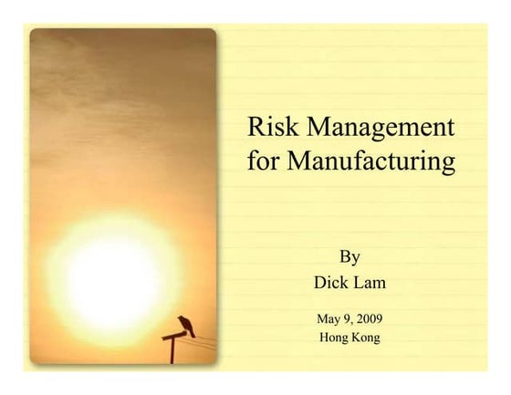 Film production risk_assessment | PPT