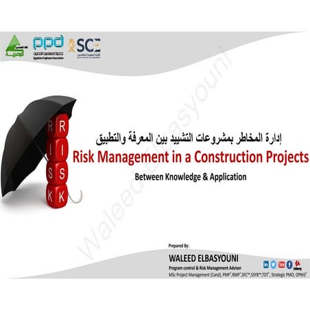 Risk management in a construction projects between knowledge and ...