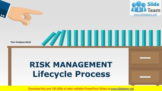 Risk Management Process Steps Powerpoint Presentation Risk Management