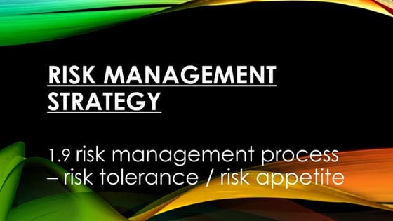 Risk_Management_Processes.pptx jsjsjsjjjsj | PPT