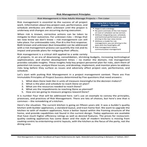 Risk Management | PDF | Free Download