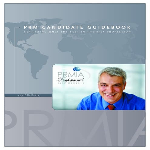 Risk Manager Certification | PDF