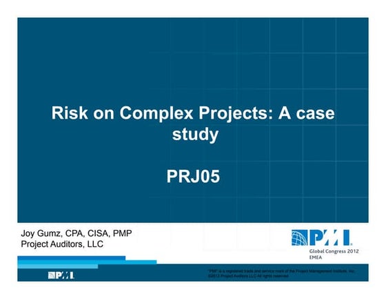 How complex is your project? | PPT