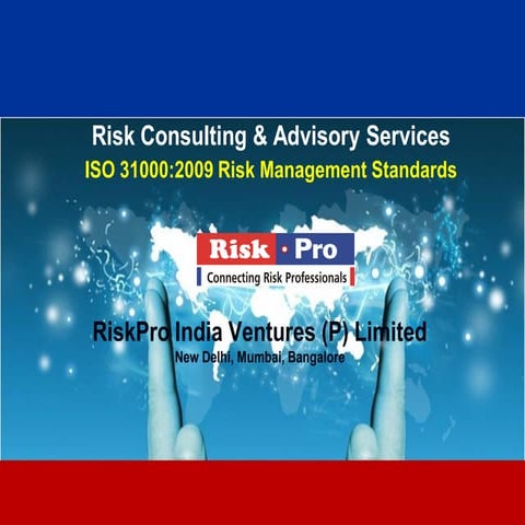Riskpro Iso 31000 Services | PDF