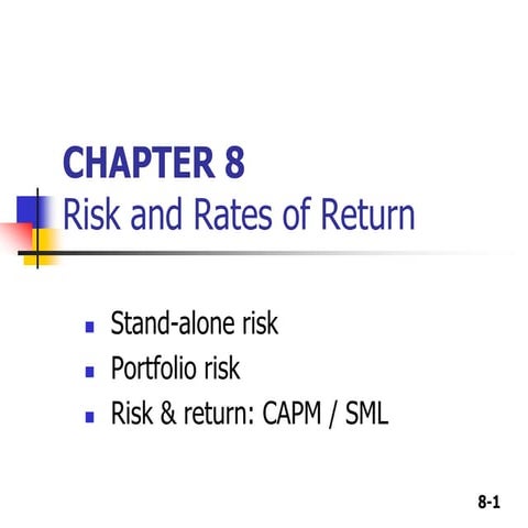 risk return.ppt