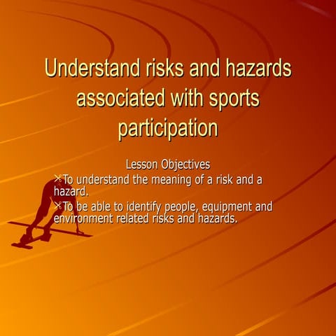 Risks and hazards | PPT