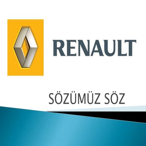 Risk senaryo örneği renault | PPTX