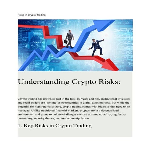 Hidden Crypto Trading Risks: Protect Your Profits Now | Skyriss | PDF