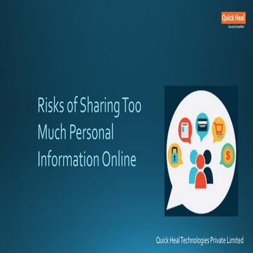 Risks of sharing too much personal information online | PDF
