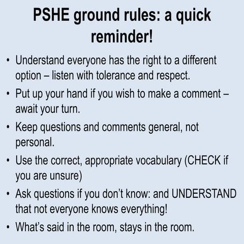 Risky behaviour | PPTX