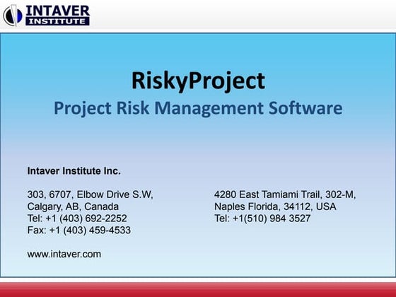 Project risk analysis in Construction Industry | PPT