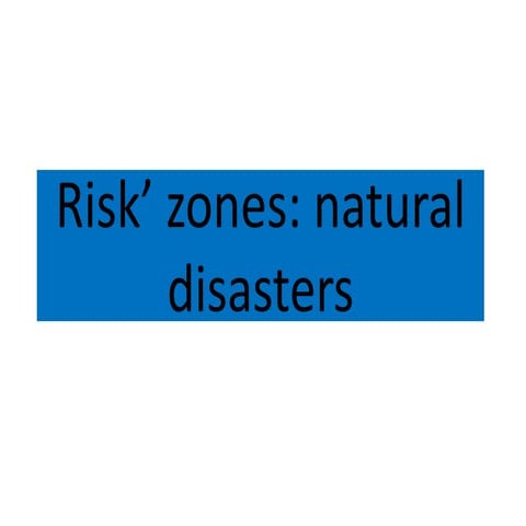 Risk’ zones | PPT