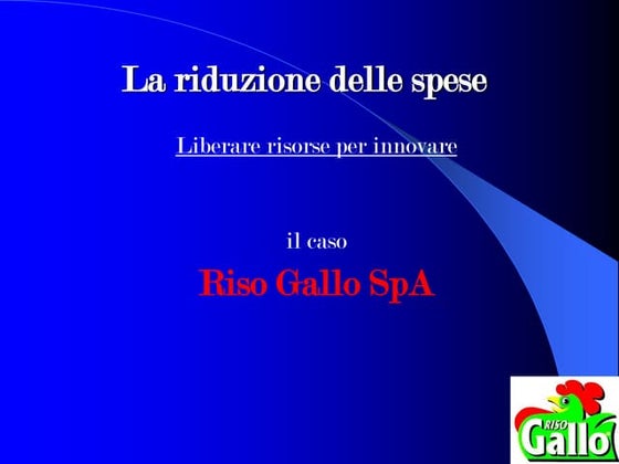 Reference Riso Gallo spa | PDF