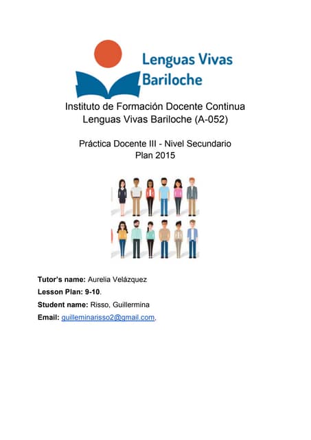 Describing people lesson plan | PPTX | Educational Assessment | Education