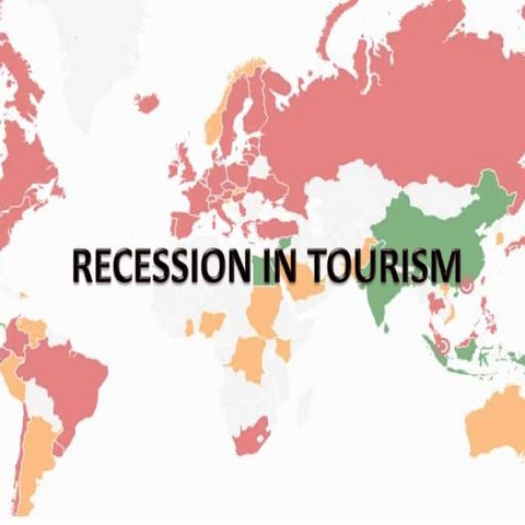 Recession in Tourism | PPTX