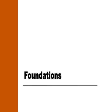 foundation | PPT