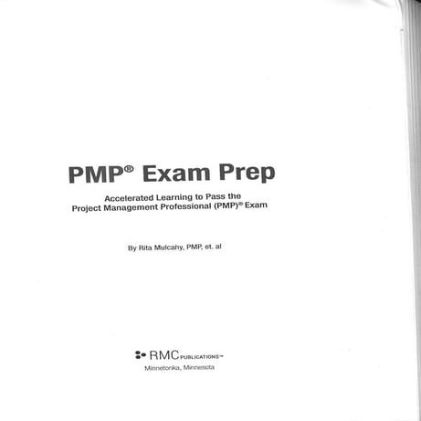 Rita 10th edition for PMP Exam -Practice | PDF