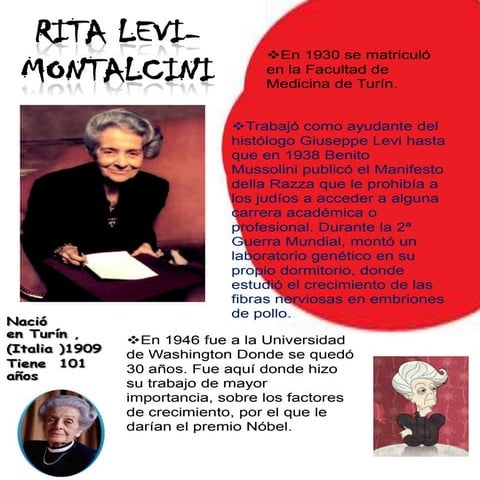 Rita levi montalcini | PPTX
