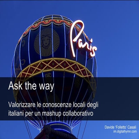 RitaliaCamp: Ask the Way | PPT