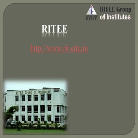 RITEE | PPT