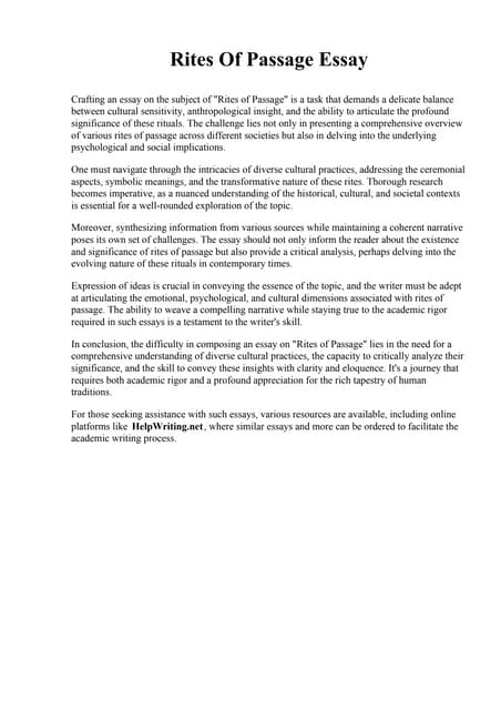 Rite Of Passage Essay.pdf