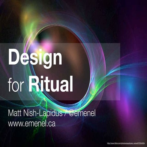 Ritual In Design | PPT