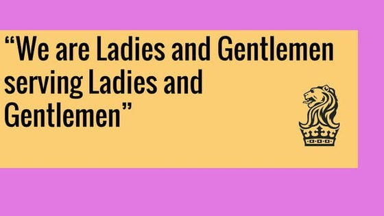 Ritz carlton credo | DOC | Hotels and Motels | Travel Type