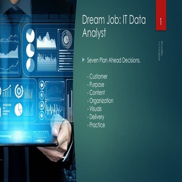 My Dream Job: Being a Successful IT Data Analyst | PPTX