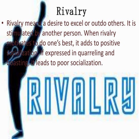 Rivalry ppt | PPTX
