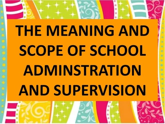administration of school financing | PPT