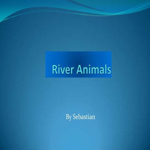 River animals by Sebastian | PPT