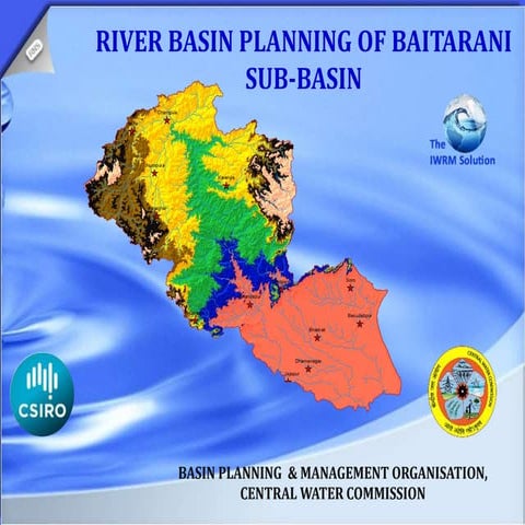 River Basin Planning of Baitarani Sub-Basin | PPTX