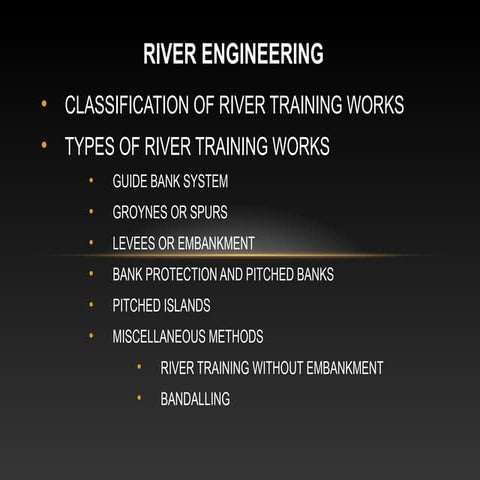River engineering | PPT