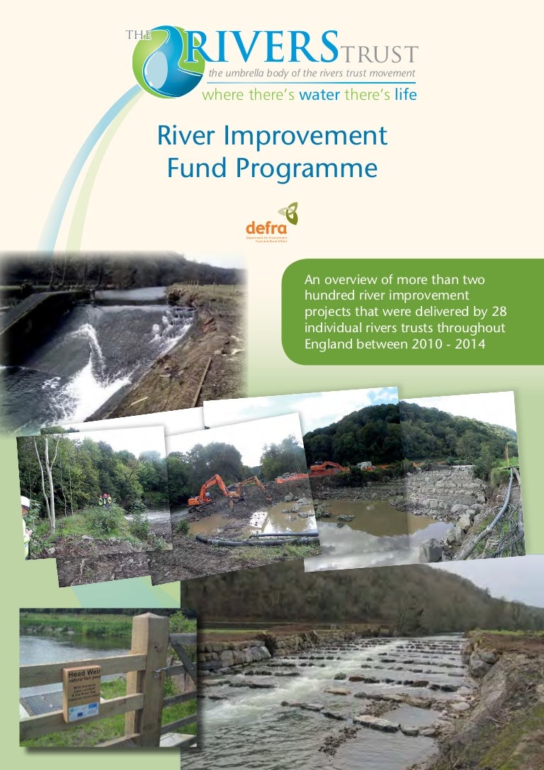 River improvement fund pdf report.
