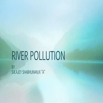 Save water save life | PPTX