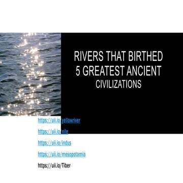 Rivers and Civilizations.pptx