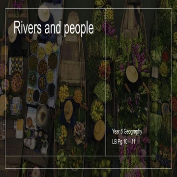 Important cities in the world that flourished near rivers | PDF