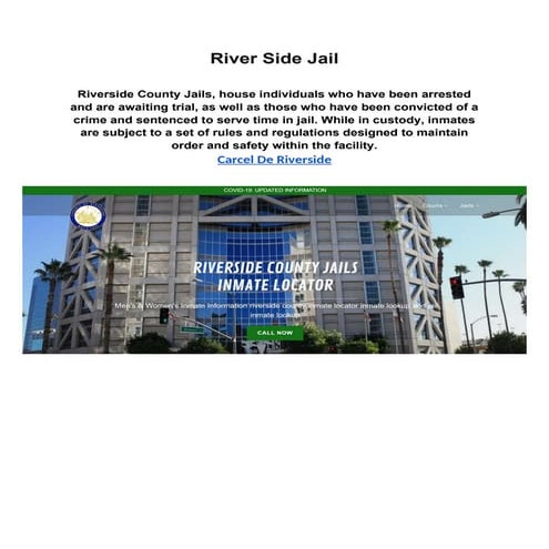 Riverside County Jails, house individual | DOCX