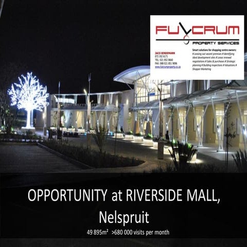 RIVERSIDE MALL, Nelspruit | PDF