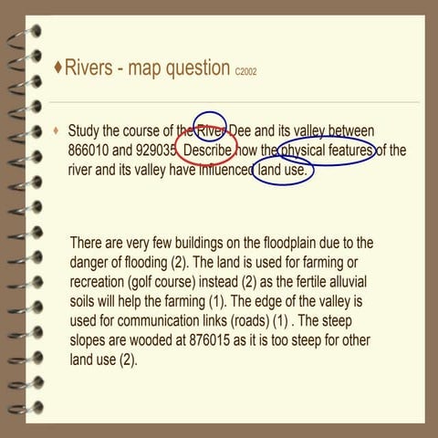 Rivers Model Answers | PPT