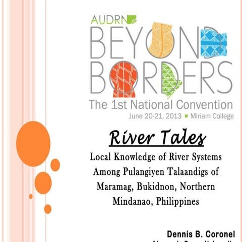 River tales | PPT