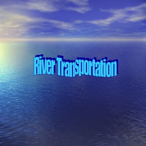 River transportation | PPT