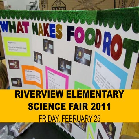 Riverview Elementary Science Fair 2011 | PPTX