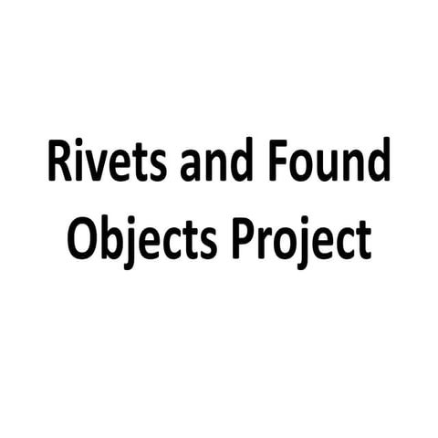 Rivet Project BNL Jewelry | PPT