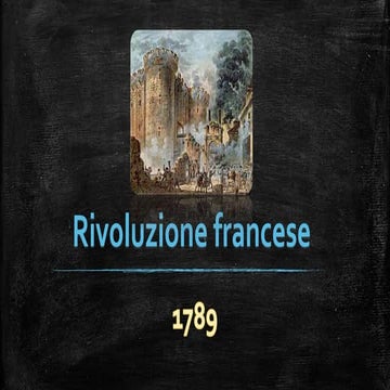 La rivoluzione francese | PPT