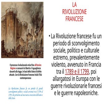 La rivoluzione francese | PPT
