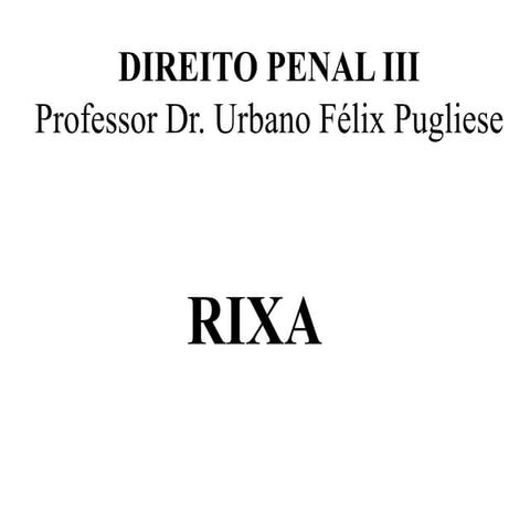 Rixa | PPT