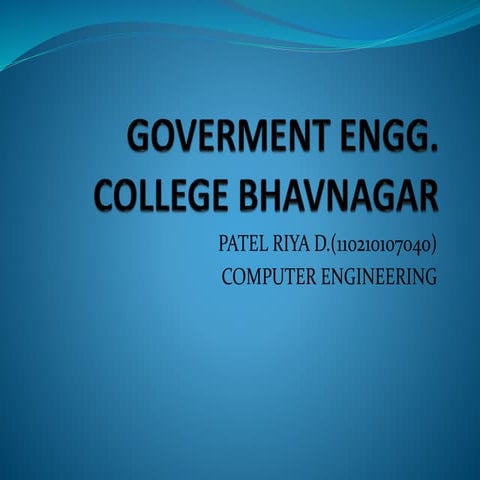 Riya ppt | PPTX